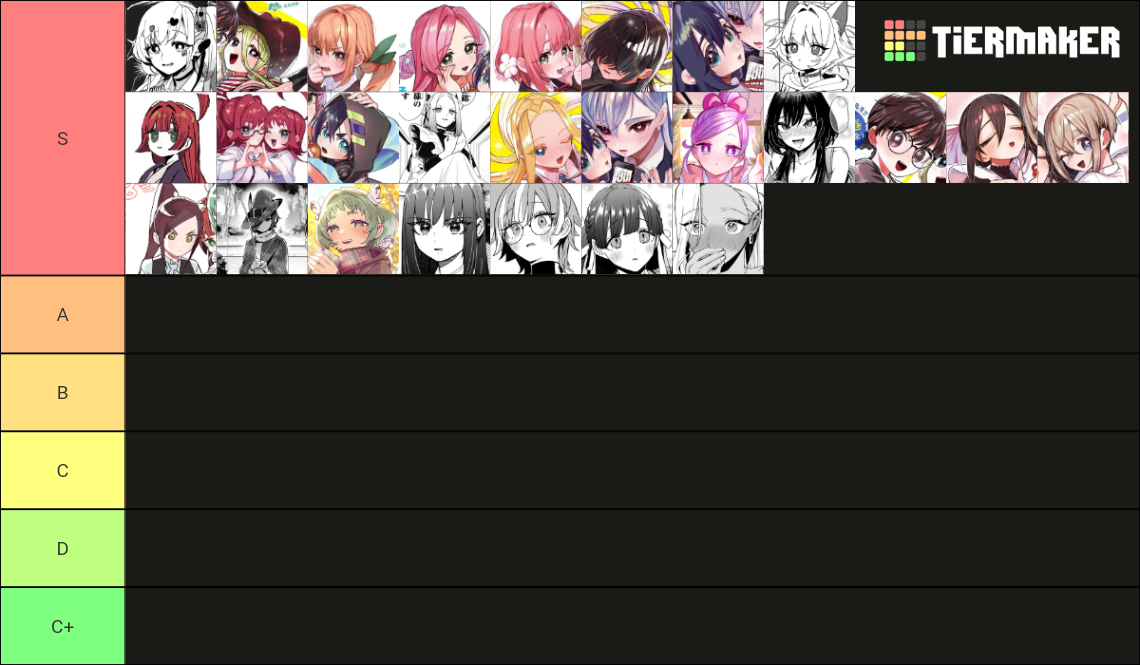 100 kanojo Tier List (Community Rankings) - TierMaker