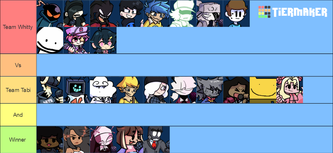 FNF Character Tier List (Community Rankings) - TierMaker