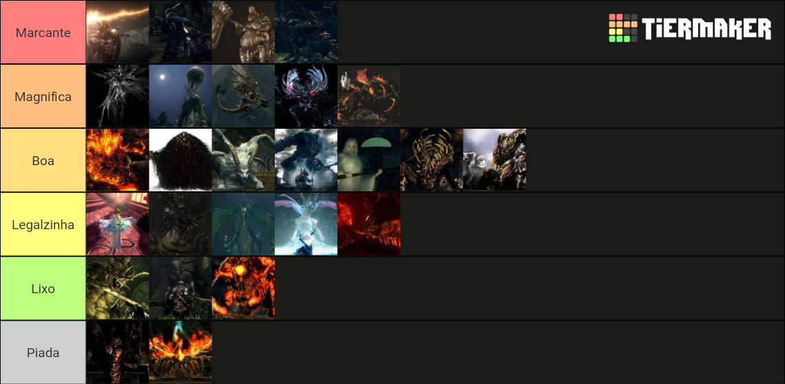 Dark Souls 1 Bosses Tier List (Community Rankings) - TierMaker