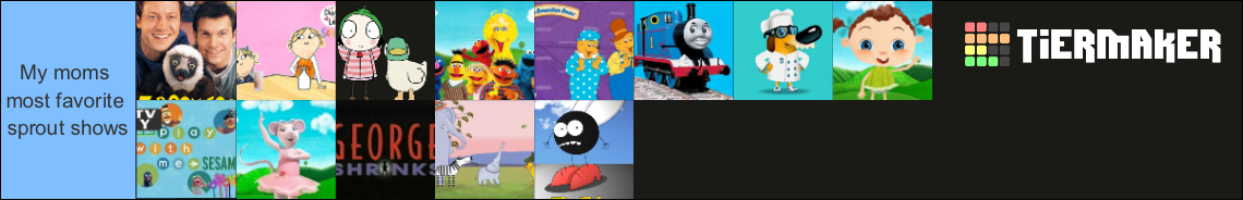 Sprout TV Shows Tier List (Community Rankings) - TierMaker