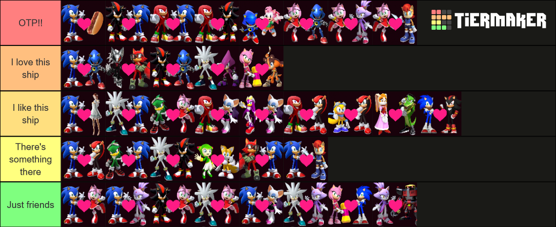 Sonic ships Tier List (Community Rankings) - TierMaker