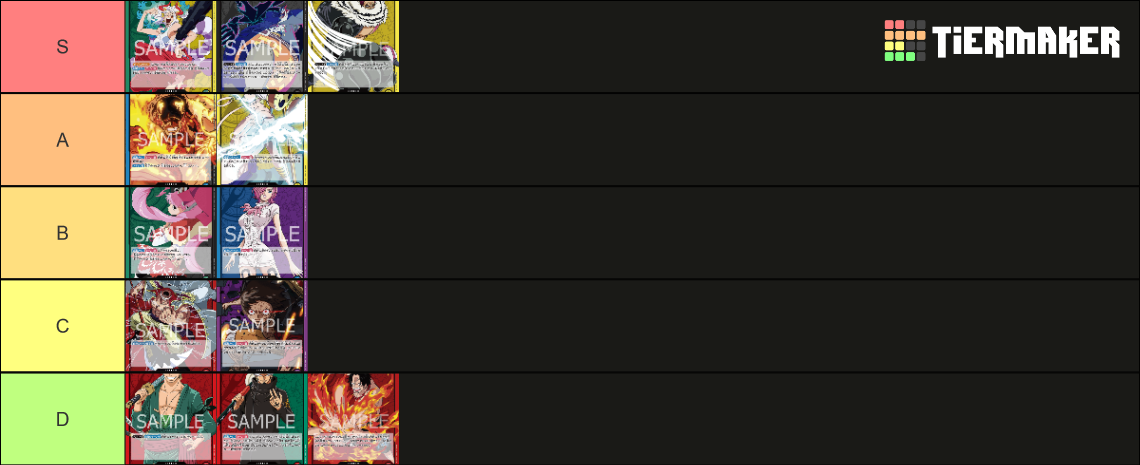 OPTCG OP06 Tier List (Community Rankings) - TierMaker