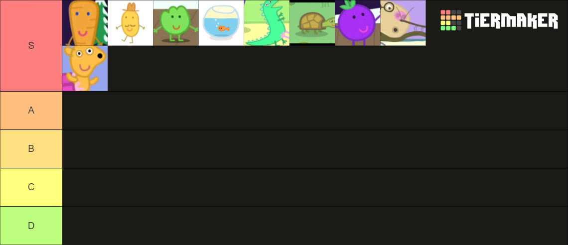 the ultimate peppa pig Tier List (Community Rankings) - TierMaker