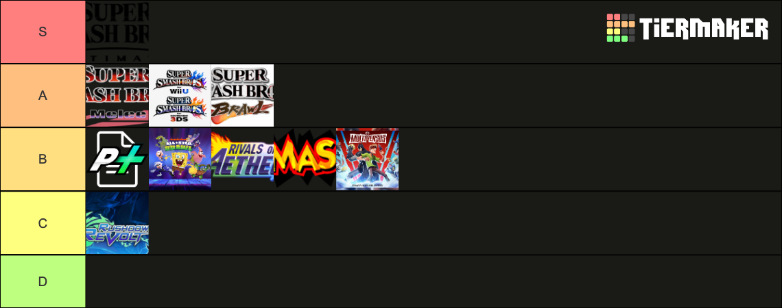 Rank the Popular Platform Fighters Tier List (Community Rankings ...