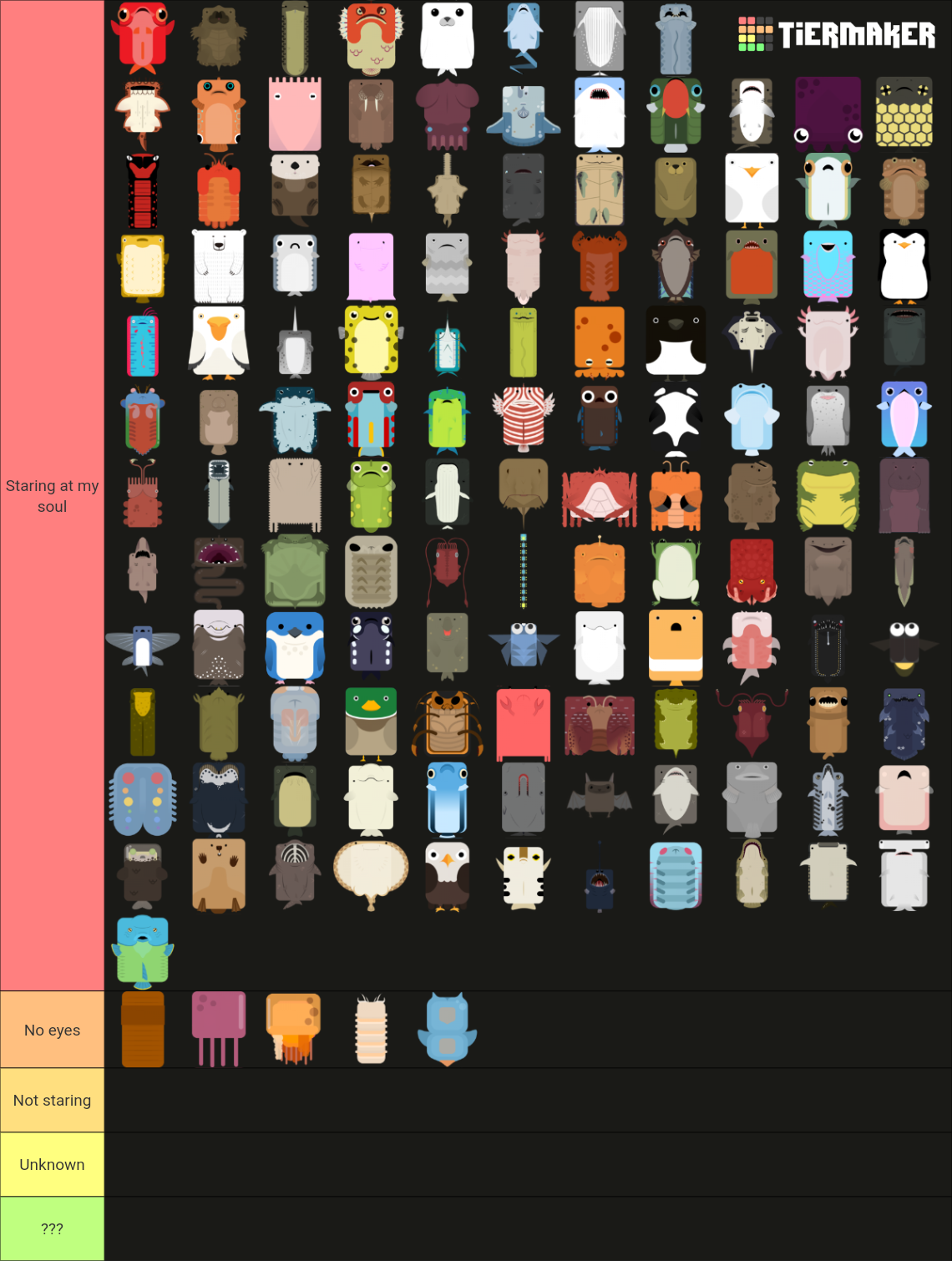 Deeeep.io Animals, AIs, Pets Tier List (Community Rankings) - TierMaker