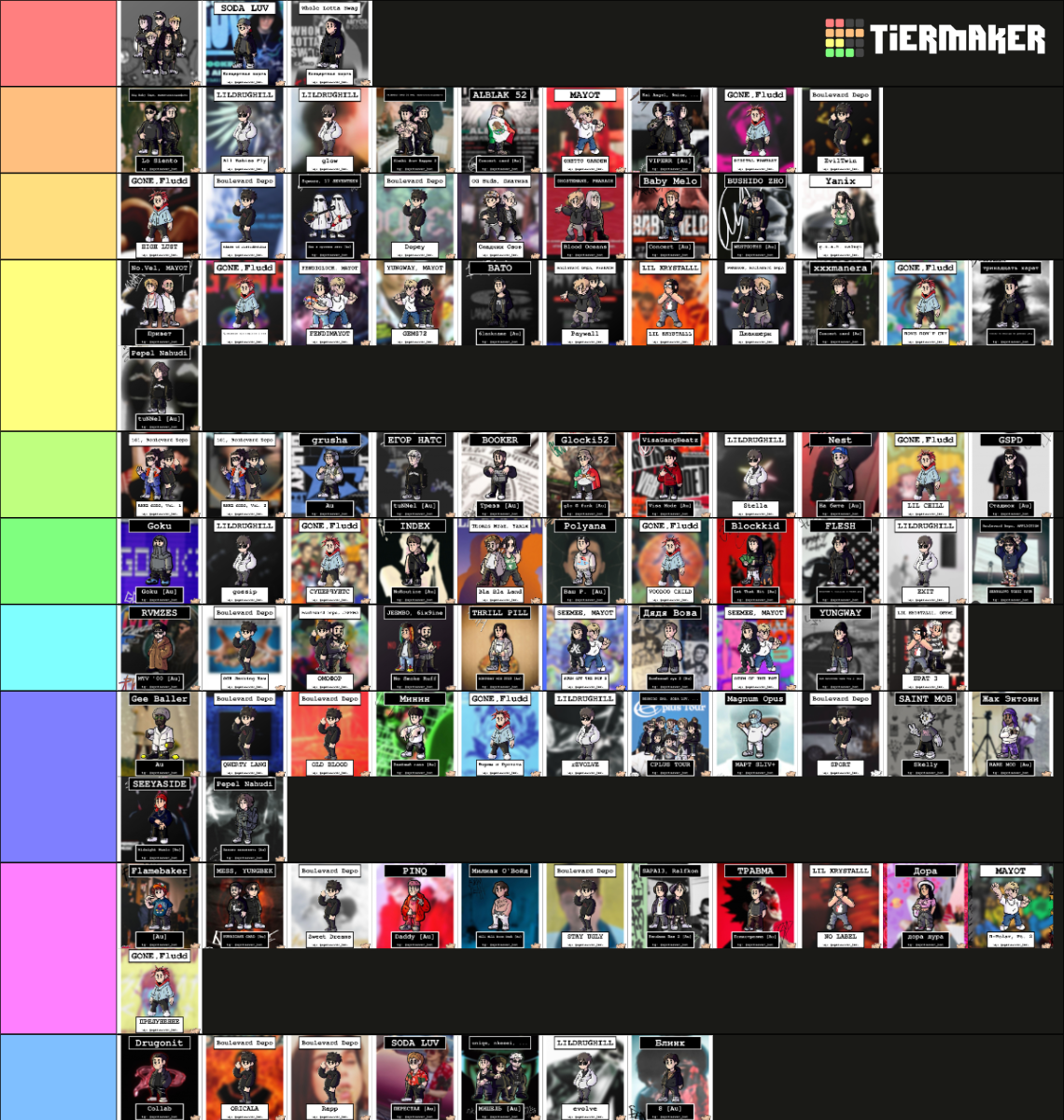 Spot Cartoon Tier List (Community Rankings) - TierMaker
