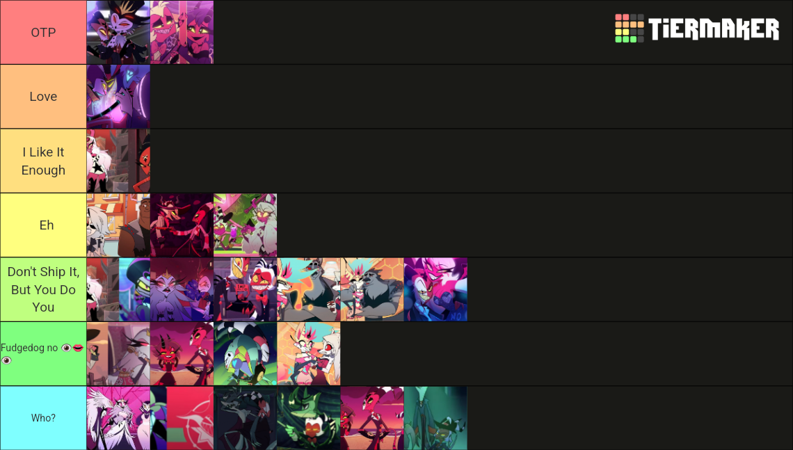 Helluva Boss Ships Ranking (REUPLOAD) Tier List (Community Rankings ...