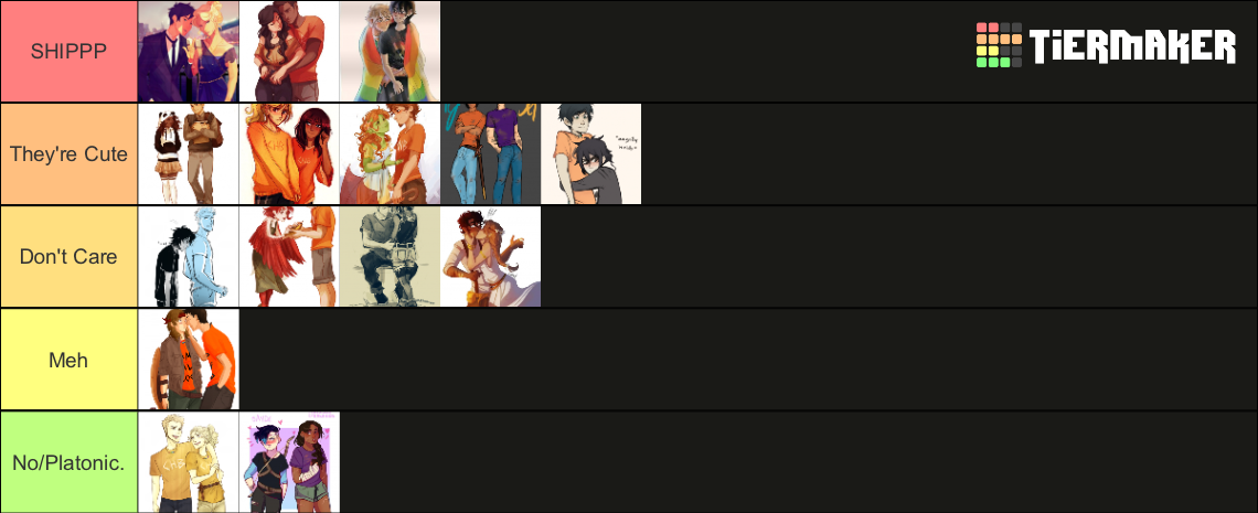 Pjo/Hoo Ships Tier List (Community Rankings) - TierMaker