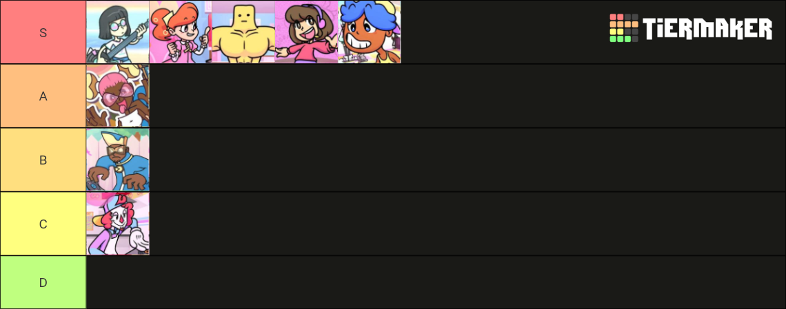 Scratchin’ Melodii characters Tier List (Community Rankings) - TierMaker