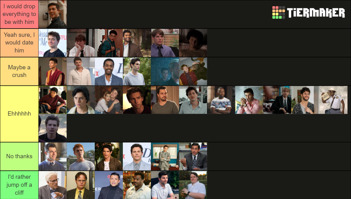Male Netflix Characters Tier List (Community Rankings) - TierMaker