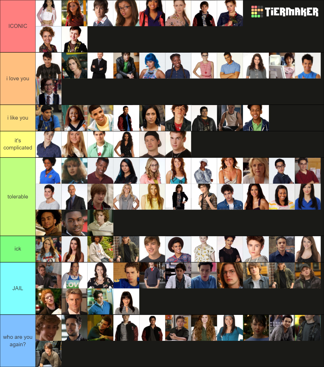 Degrassi Characters Ranked TNG-Next Class Tier List (Community Rankings ...
