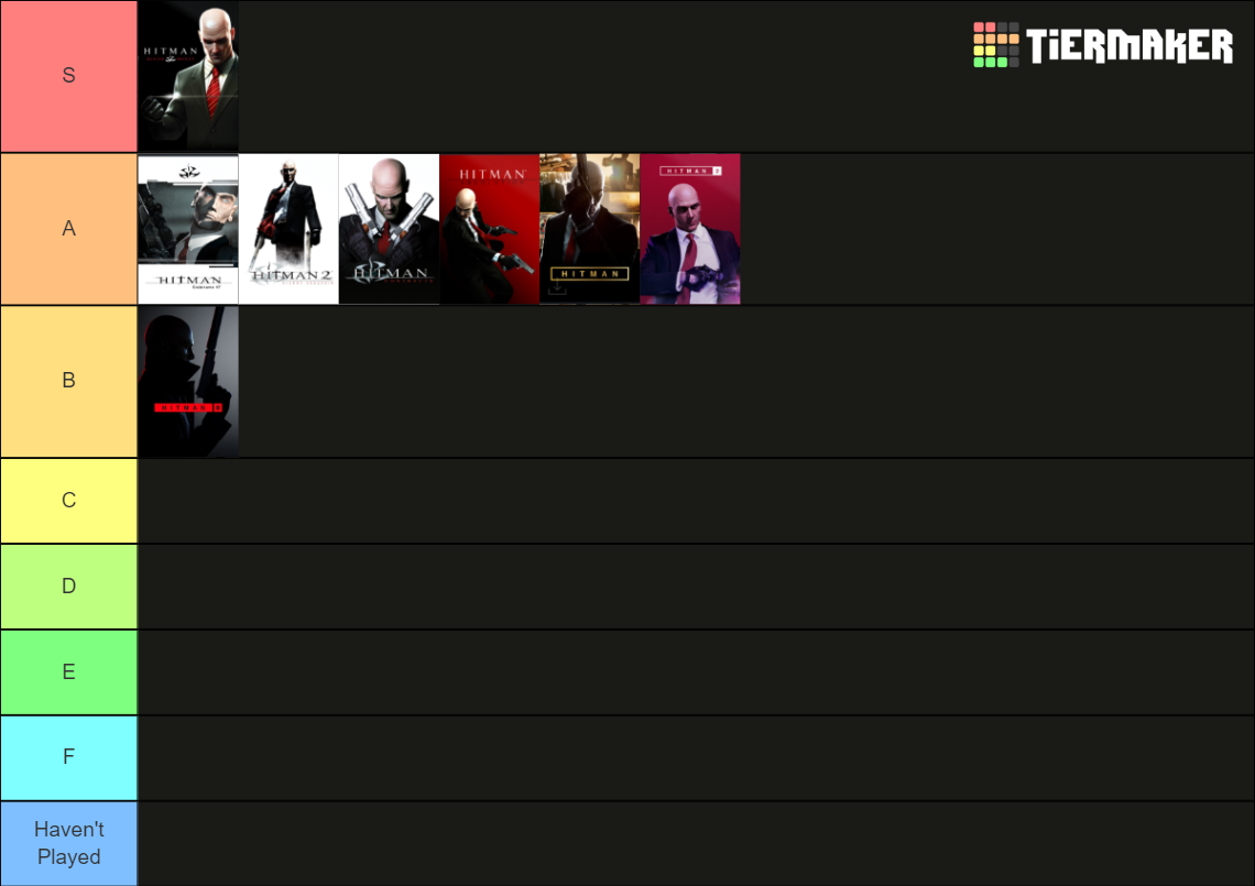 Hitman Game Tier List (Community Rankings) - TierMaker