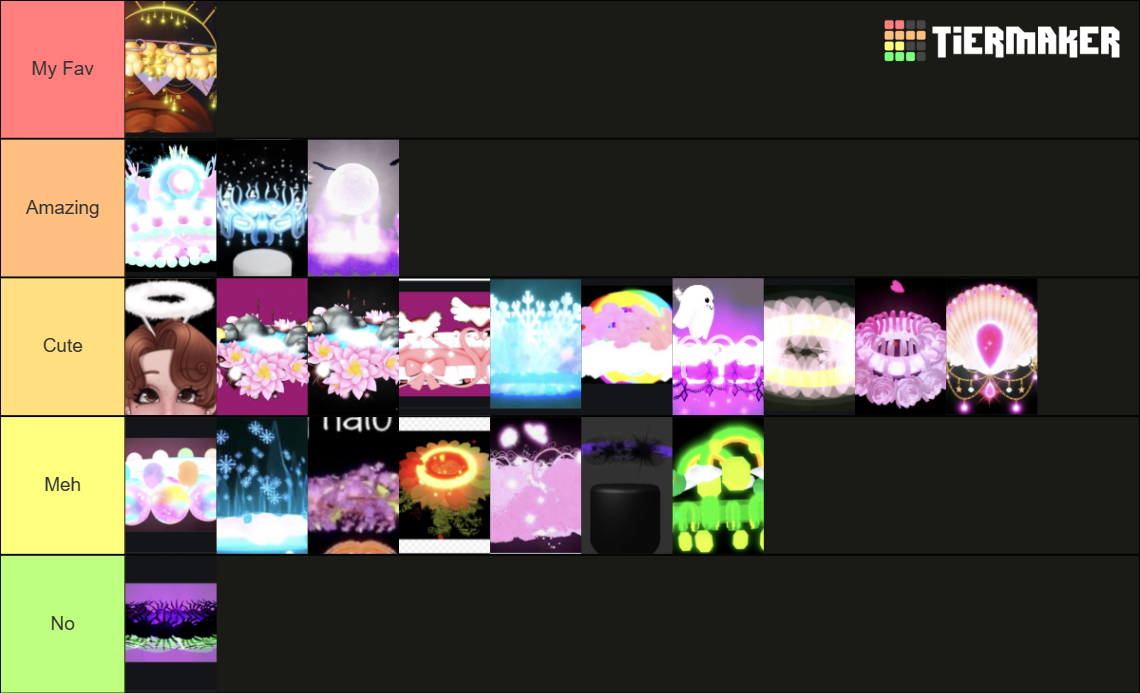 Royal High Halos Tier List (Community Rankings) - TierMaker