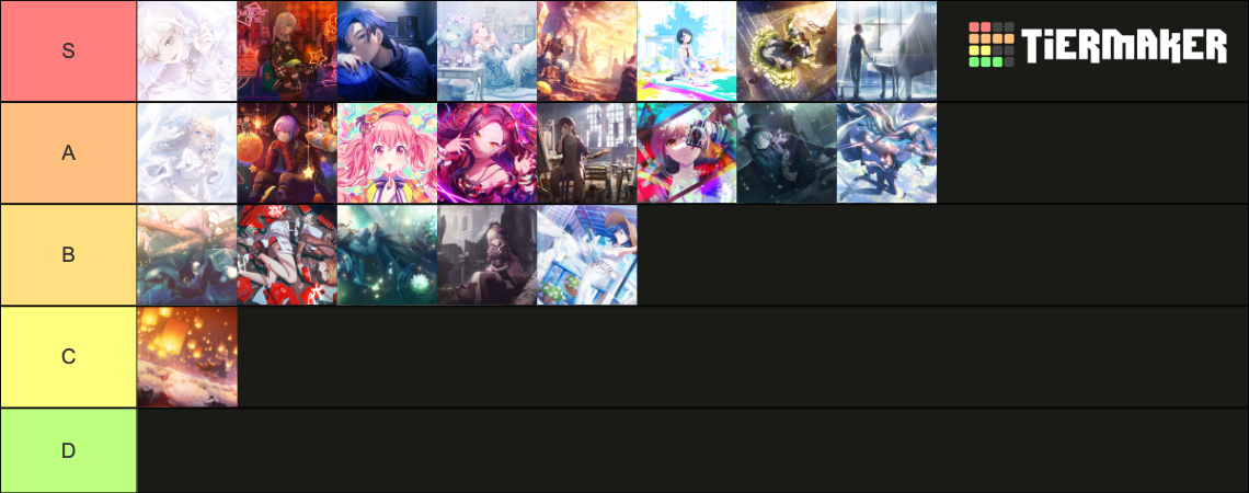 Pjsk colorfes tier (up to october 2023) Tier List (Community Rankings ...