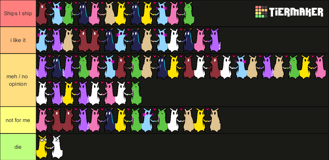 Rainworld Slugcat Ships Tier List (Community Rankings) - TierMaker