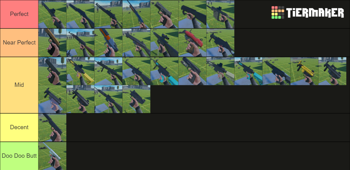 Bonelab Weapons Tier List (Community Rankings) - TierMaker