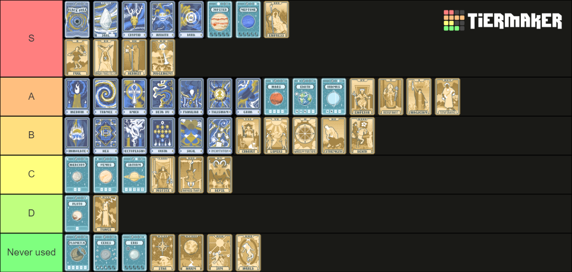 Balatro Consumables Tier List (Community Rankings) - TierMaker