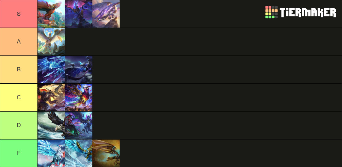 League Skins - Anivia Tier List (Community Rankings) - TierMaker