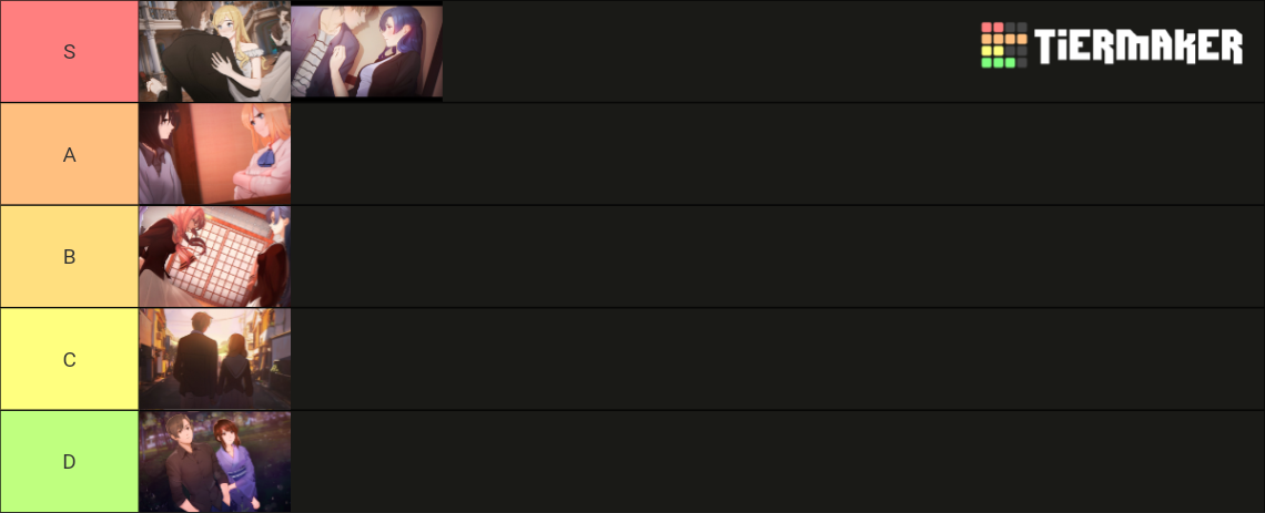 Love, Money, Rock'n'roll Routes Tierlist Tier List (Community Rankings ...