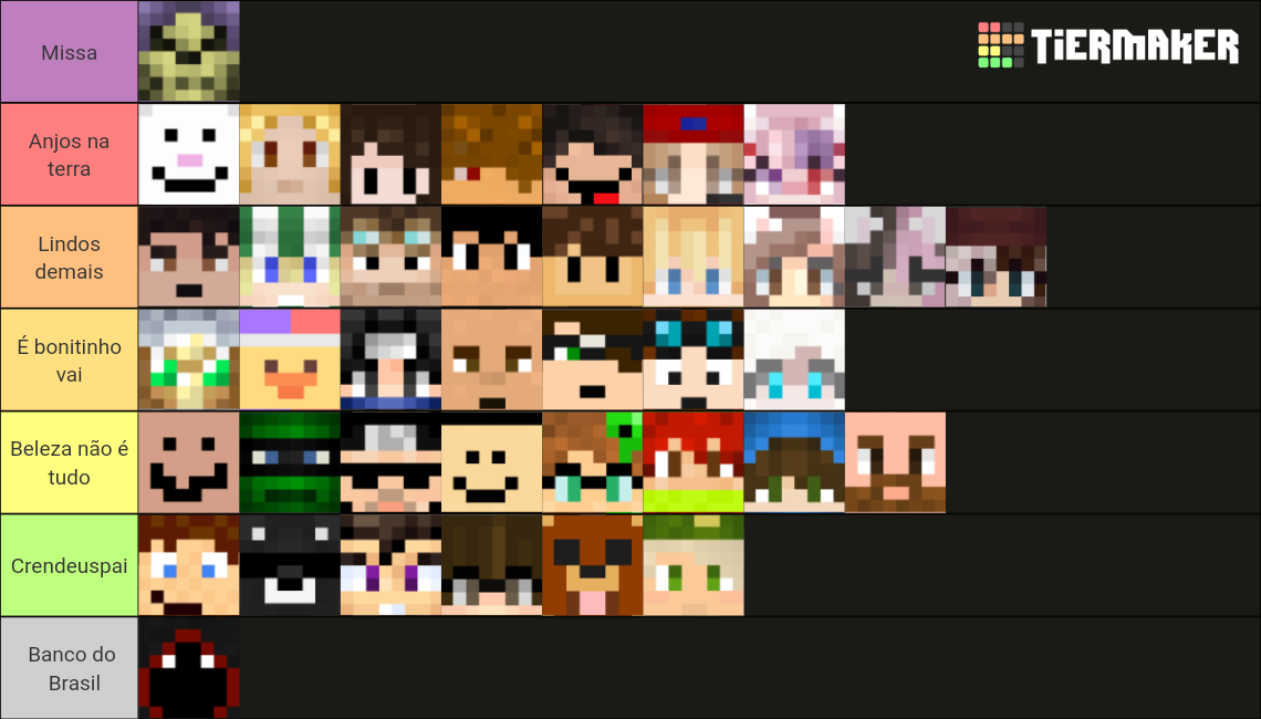 ALL QSMP CHARACTERS TIER LIST Tier List (Community Rankings) - TierMaker