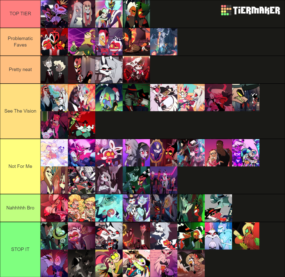 Ranking Helluva Boss Ships Tier List (Community Rankings) - TierMaker Ranking Helluva Boss Ships Tier List (Community Rankings) - TierMaker