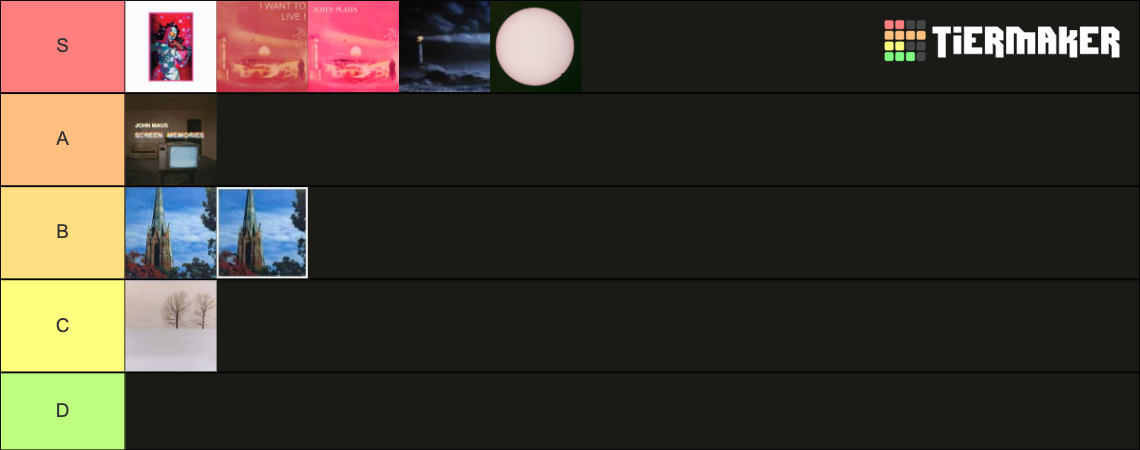 john maus Tier List (Community Rankings) - TierMaker