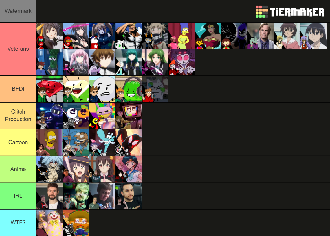 Smash Bros. Lawl Beatdown Cast Meme (My Version) Tier List (Community ...
