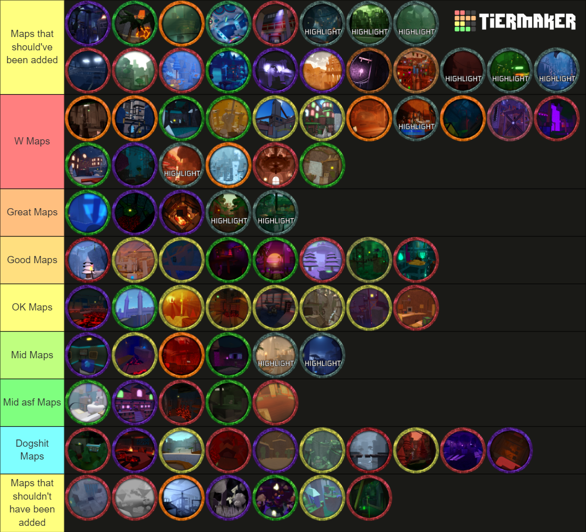 Flood Escape 2 (FE2) Maps Tier List (Community Rankings) - TierMaker