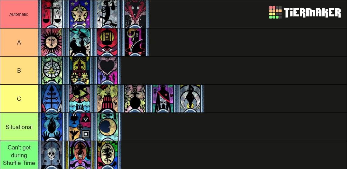 Persona 3 reload arcana Tier List (Community Rankings) - TierMaker