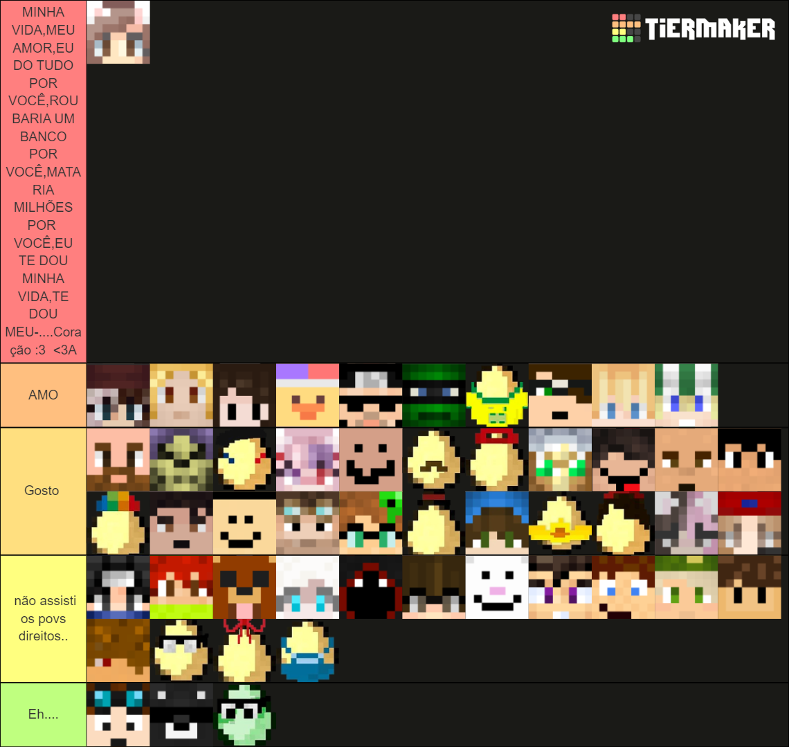 ALL QSMP CHARACTERS TIER LIST Tier List (Community Rankings) - TierMaker