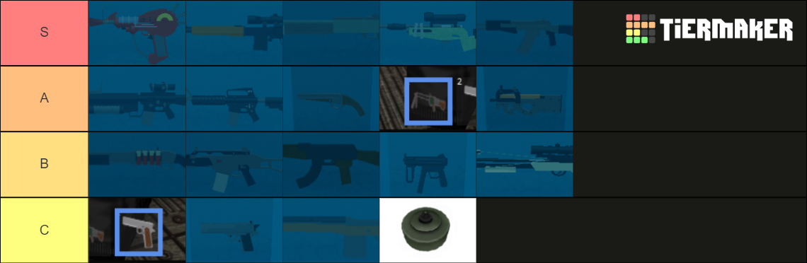 SAKTK Weapons Ranking (Juggernaut mode) Tier List (Community Rankings ...