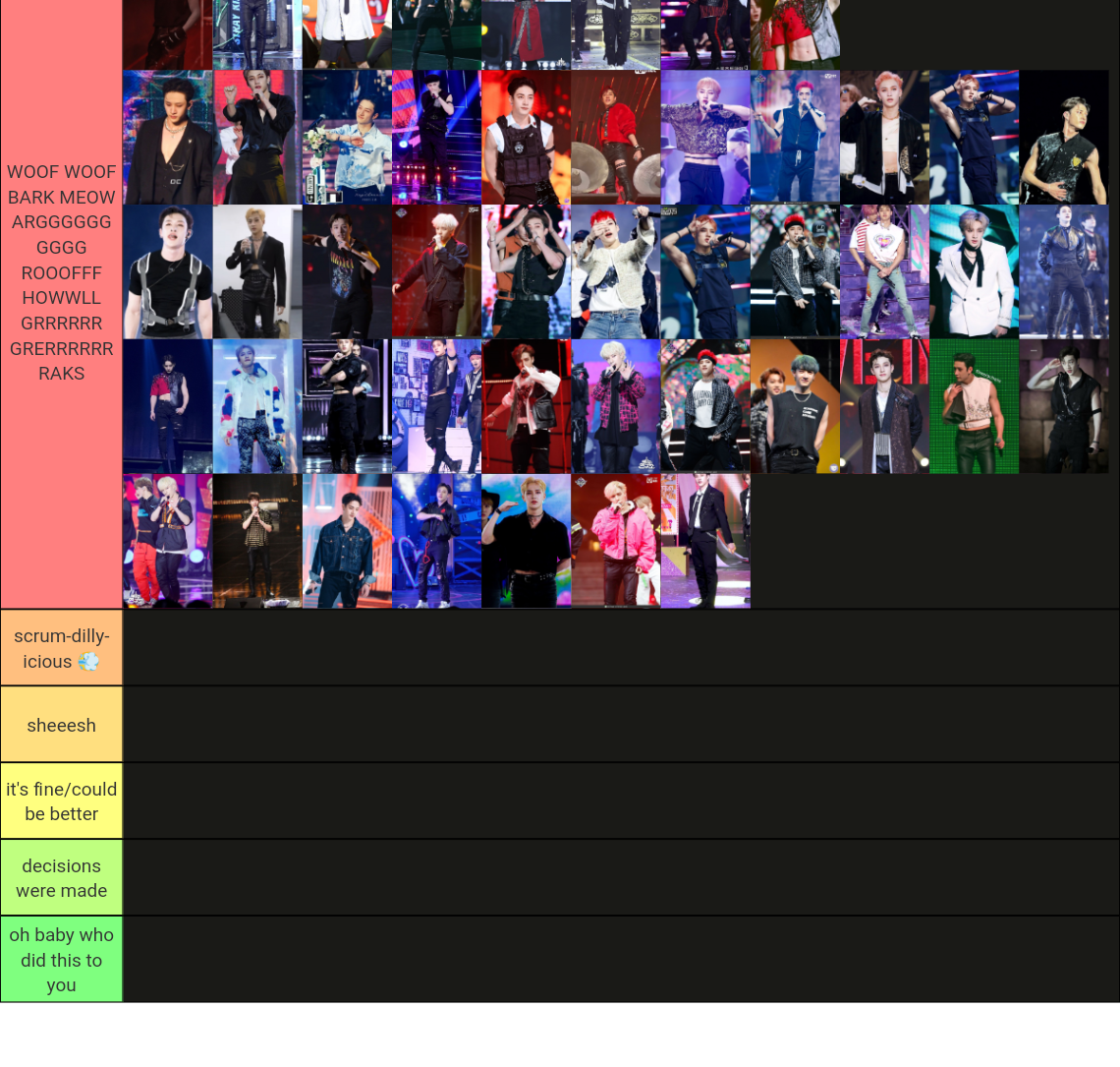 ranking bang chans stage outfits Tier List (Community Rankings) - TierMaker ranking bang chans stage outfits Tier List (Community Rankings) - TierMaker