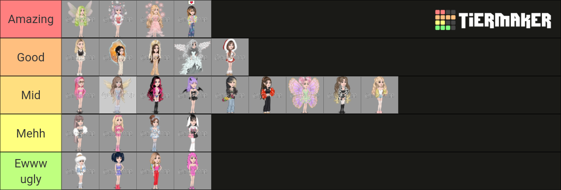 Pakiety MSP 2023 (damskie) Tier List (Community Rankings) - TierMaker