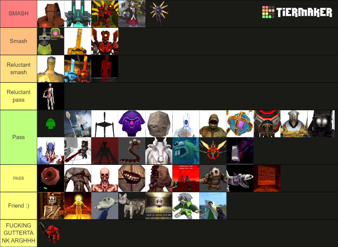 ULTRAKILL all enemies/characters fr fr (spoilers) Tier List (Community ...