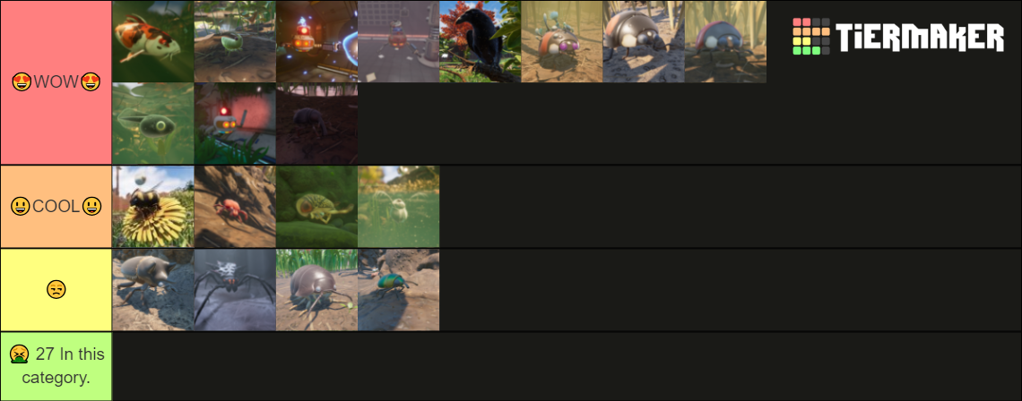 Mobs Grounded Tier List (Community Rankings) - TierMaker