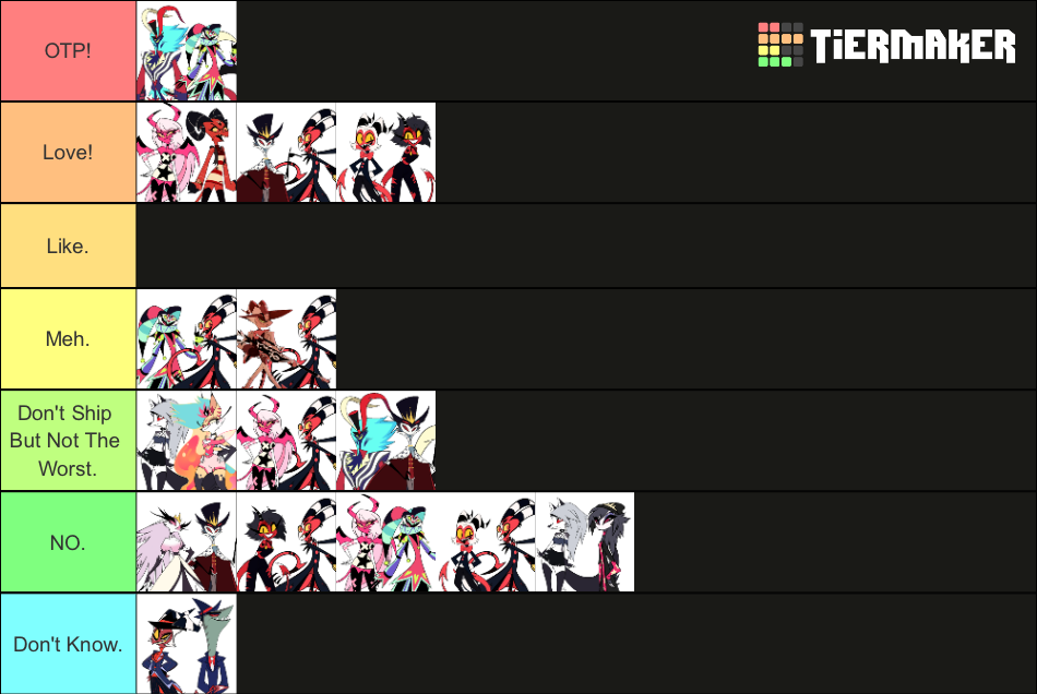 Helluva Boss Ships Tier List (Community Rankings) - TierMaker Helluva Boss Ships Tier List (Community Rankings) - TierMaker