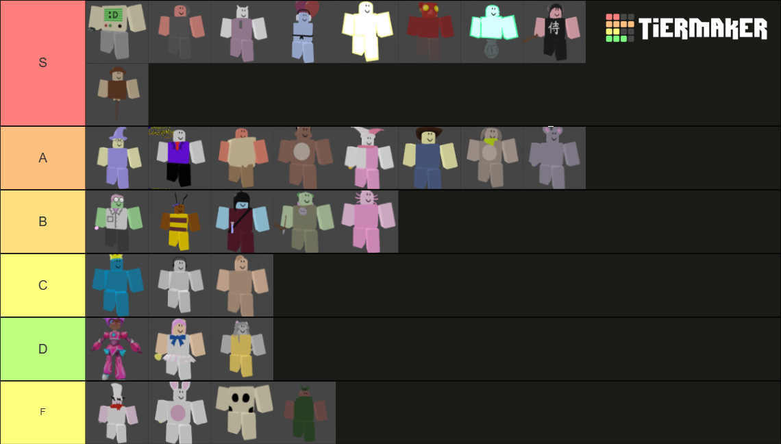 Tower Heroes Hero Battles Skin (updated Nuki 2024) Tier List (Community ...