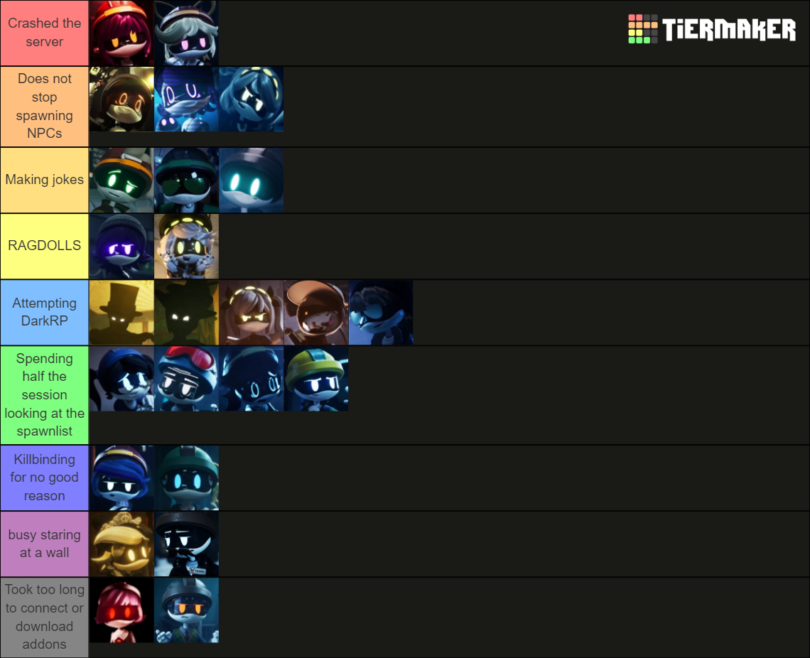 Murder Drones Characters Tier List (Community Rankings) - TierMaker