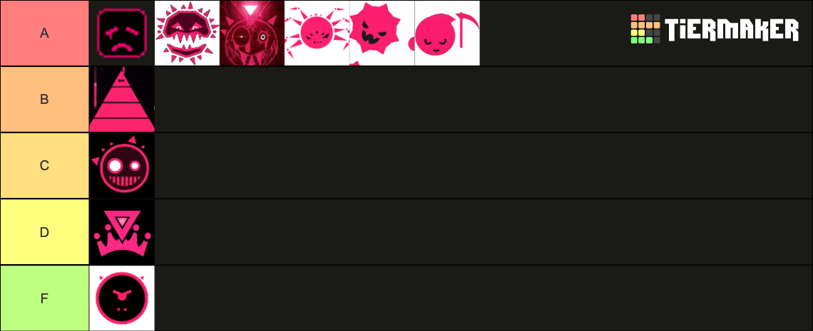 just shapes and beats bosses Tier List (Community Rankings) - TierMaker
