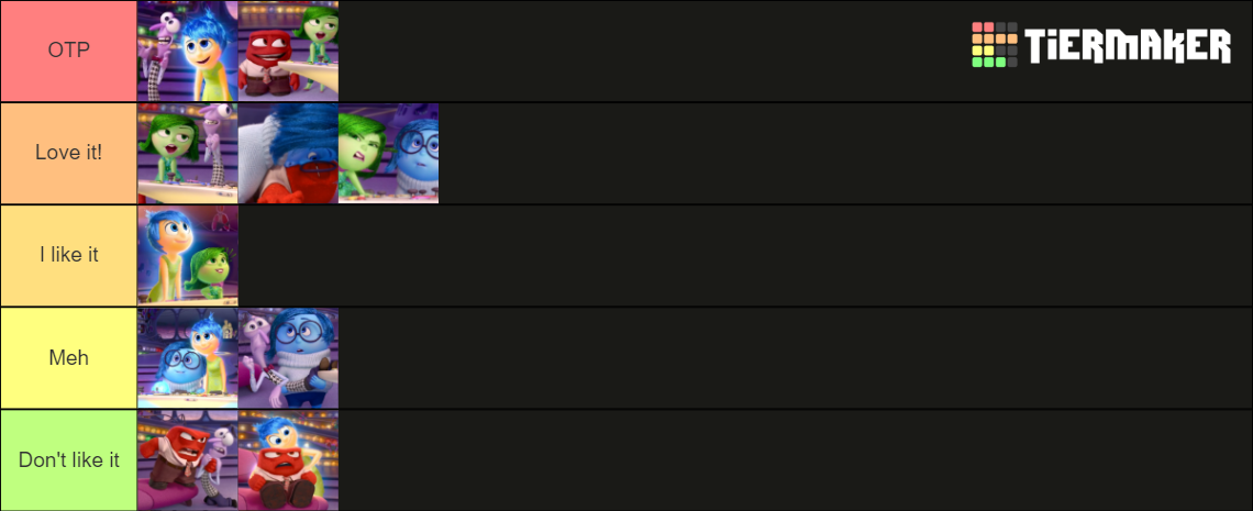 Inside Out ships Tier List (Community Rankings) - TierMaker