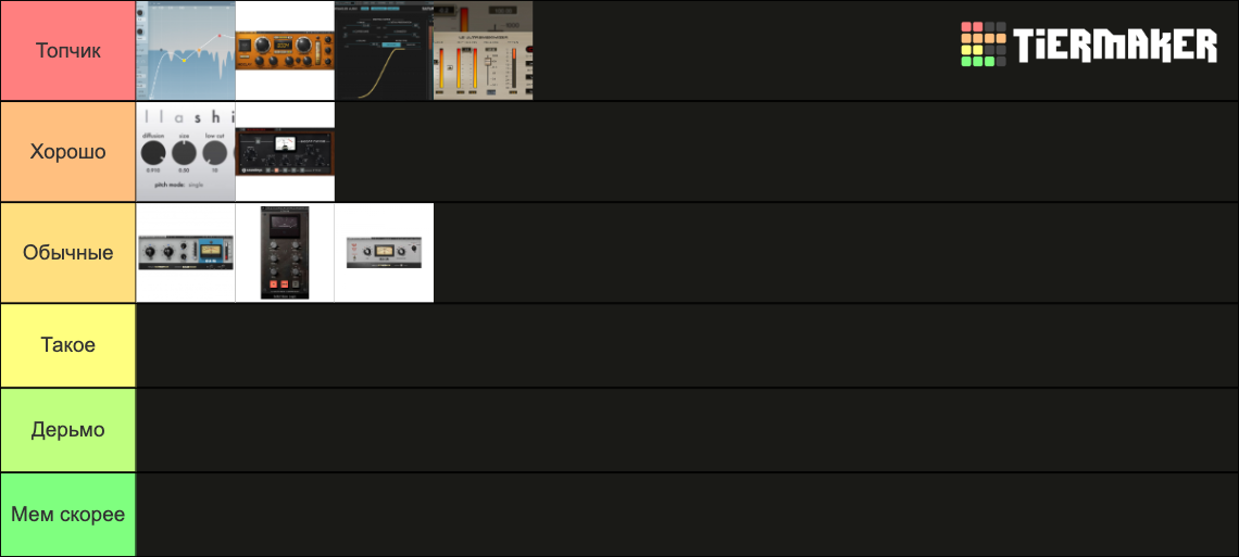 BETS TIER LIST VST PLUGINS EVER Tier List (Community Rankings) - TierMaker