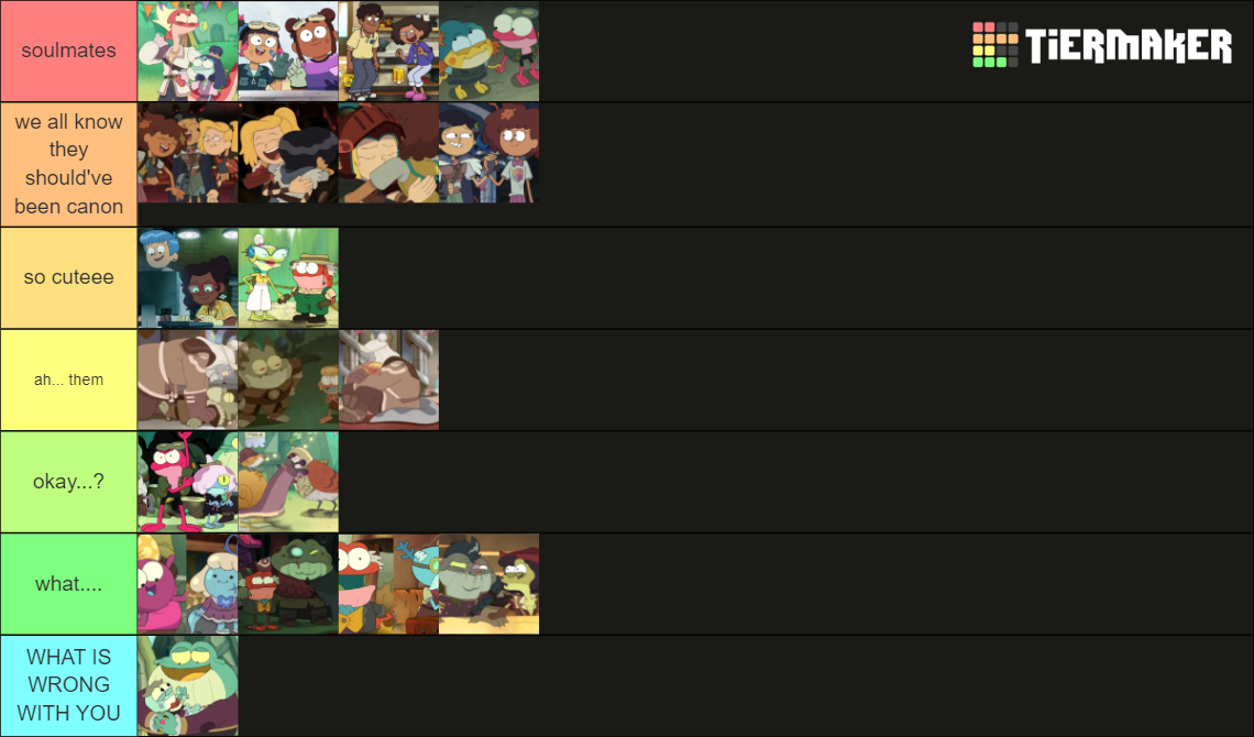 Amphibia Ships Tier List (Community Rankings) - TierMaker