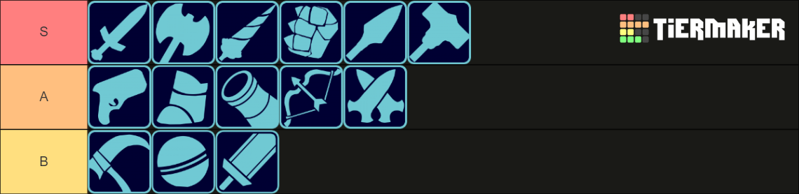 All Brawlhalla Weapons! (BattleBoots included) Tier List (Community ...