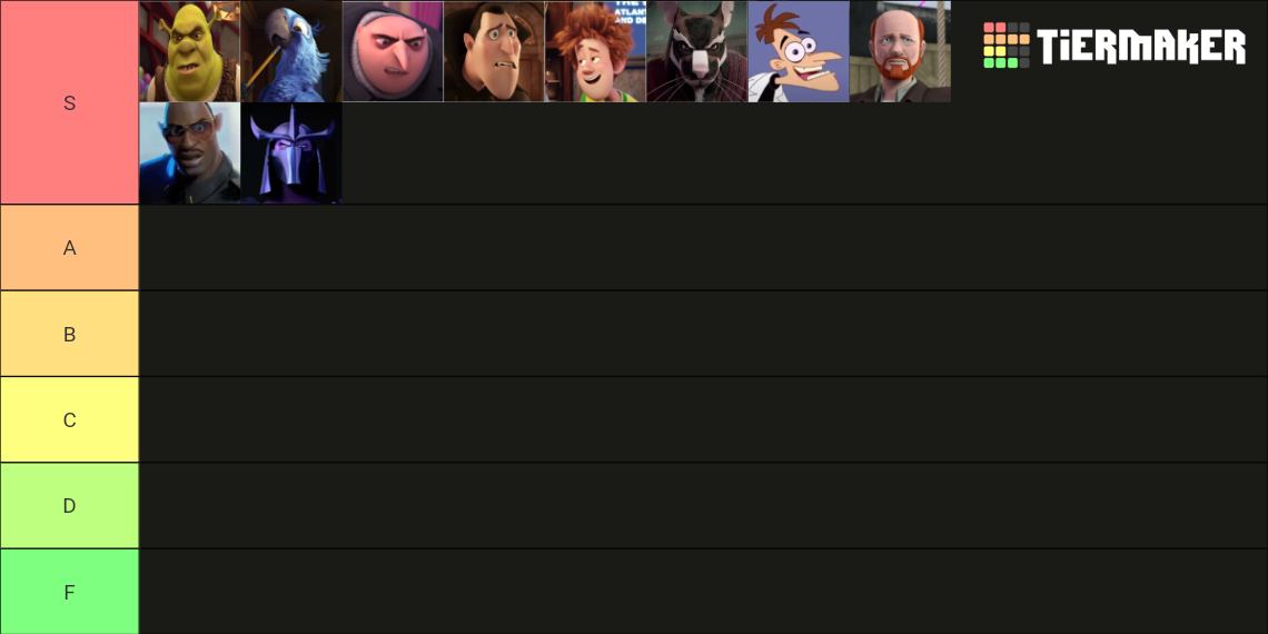 Cartoon Fathers (+200) Tier List (Community Rankings) - TierMaker