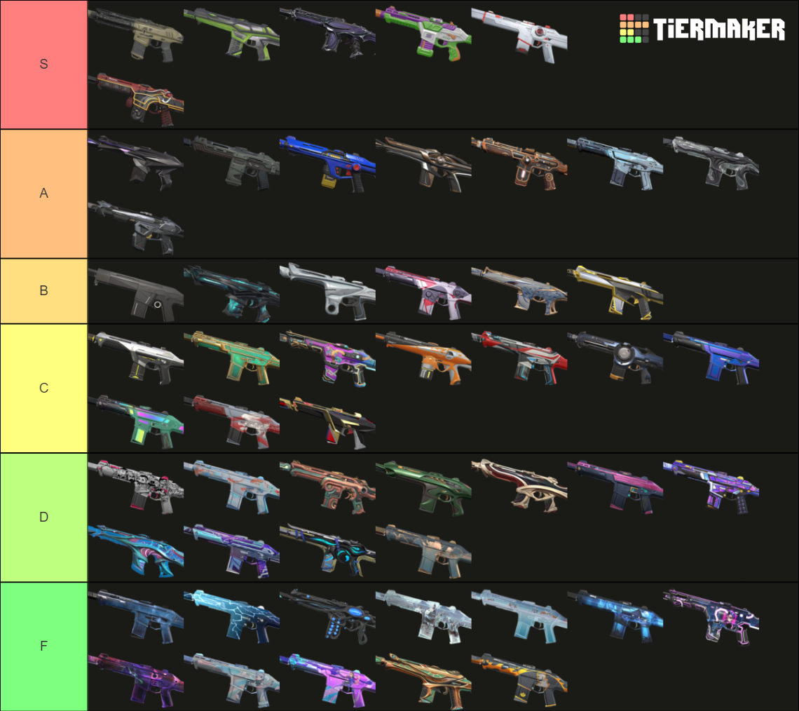 Valorant Phantom Skins (June 2023) Tier List (Community Rankings ...