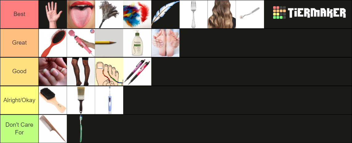Tickling Tools Tier List (Community Rankings) - TierMaker