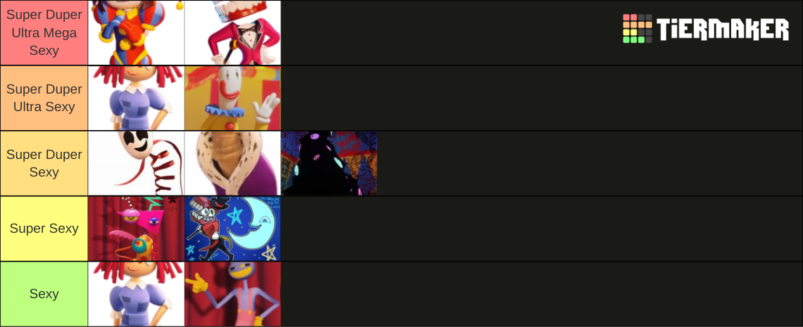 tadc smash or pass :) Tier List (Community Rankings) - TierMaker