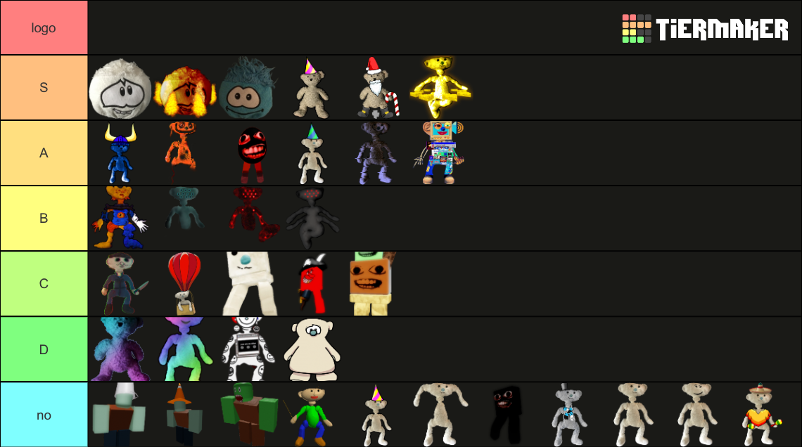 BEAR * (And Alpha) Skins Tier List (Community Rankings) - TierMaker