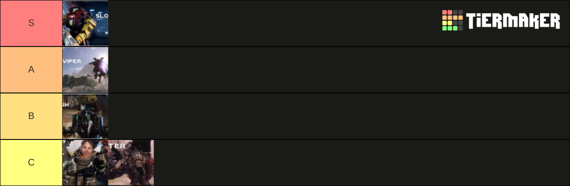 titanfall 2 bosses Tier List (Community Rankings) - TierMaker