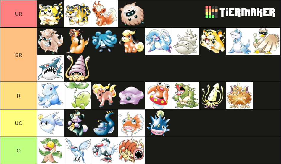 Beta Pokemon Tier List (Community Rankings) - TierMaker